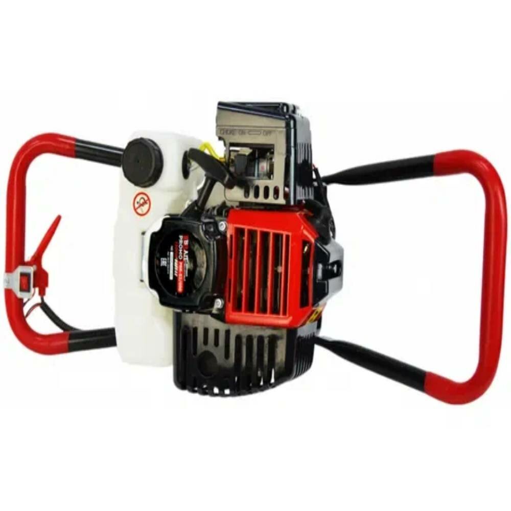 Мотобур BRAIT PBR-52/000 PROMO, 52см3, 1500Вт, 2-х тактный с воздушным охлаждением