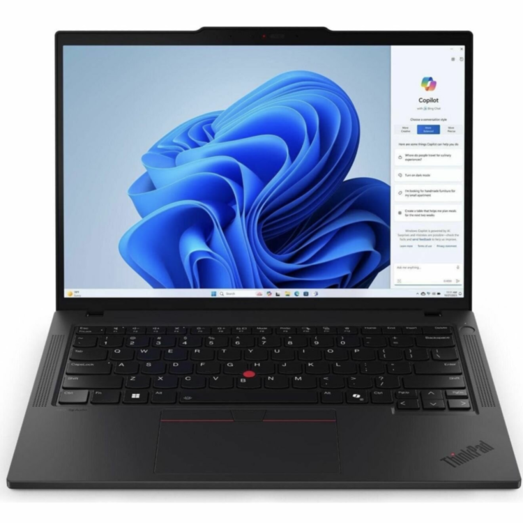 Ноутбук Lenovo ThinkPad T14p Core i5 13500H 14", 2.2K, 16Гб, 1 Тб SSD, RTX 3050 4Гб, Win 11 Pro, Gray