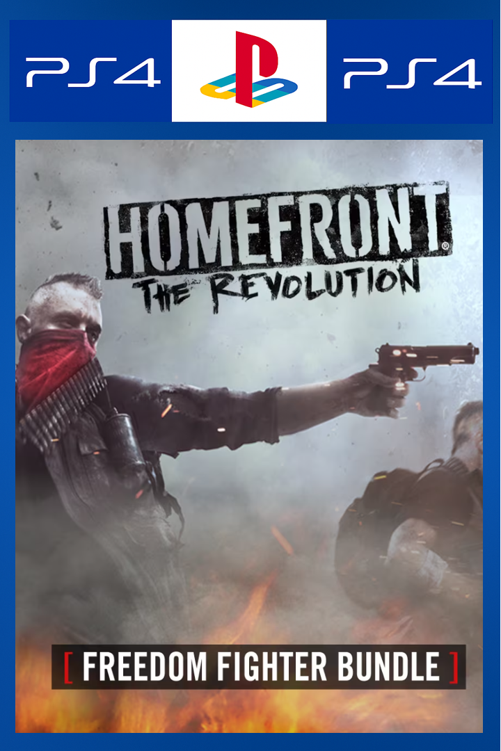 Игра Homefront: The Revolution 'Freedom Fighter' Bundle для Playstation 4, Русская озвучка, Цифровая версия