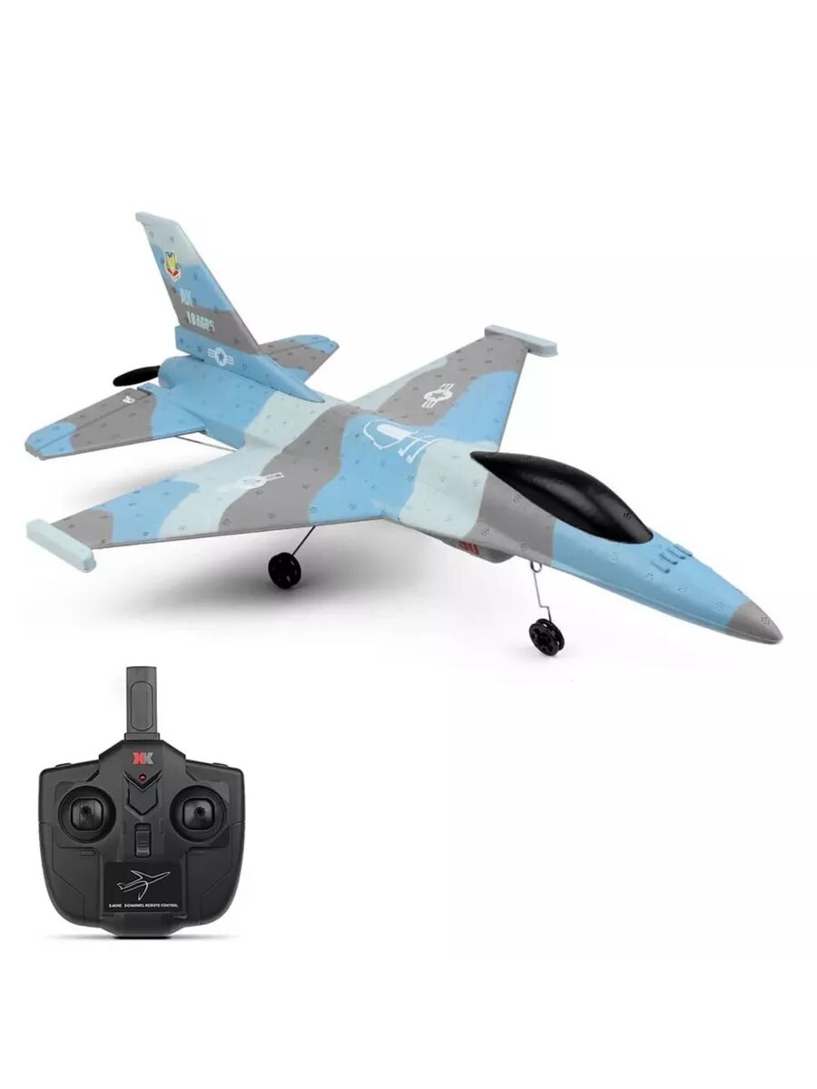 Радиоуправляемый самолет-истребитель XK F-16 XK-A290, RTF, 2.4G, 14+