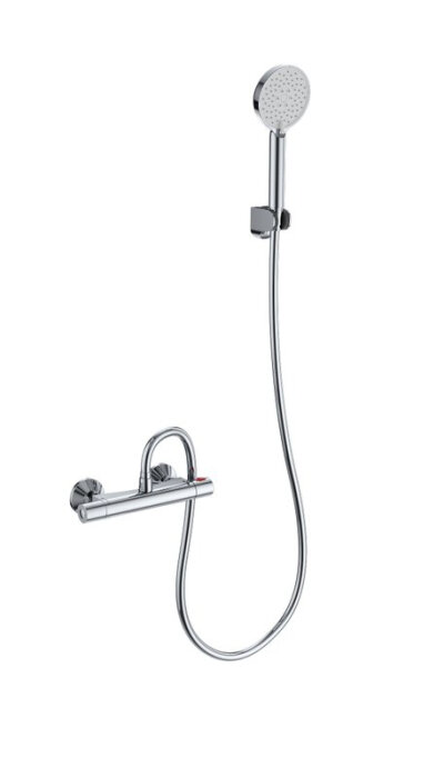 Термостатический смеситель Wonzon & Woghand WW-B1005-A-CR для душа, хром
