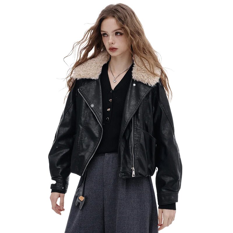 Куртка кожаная