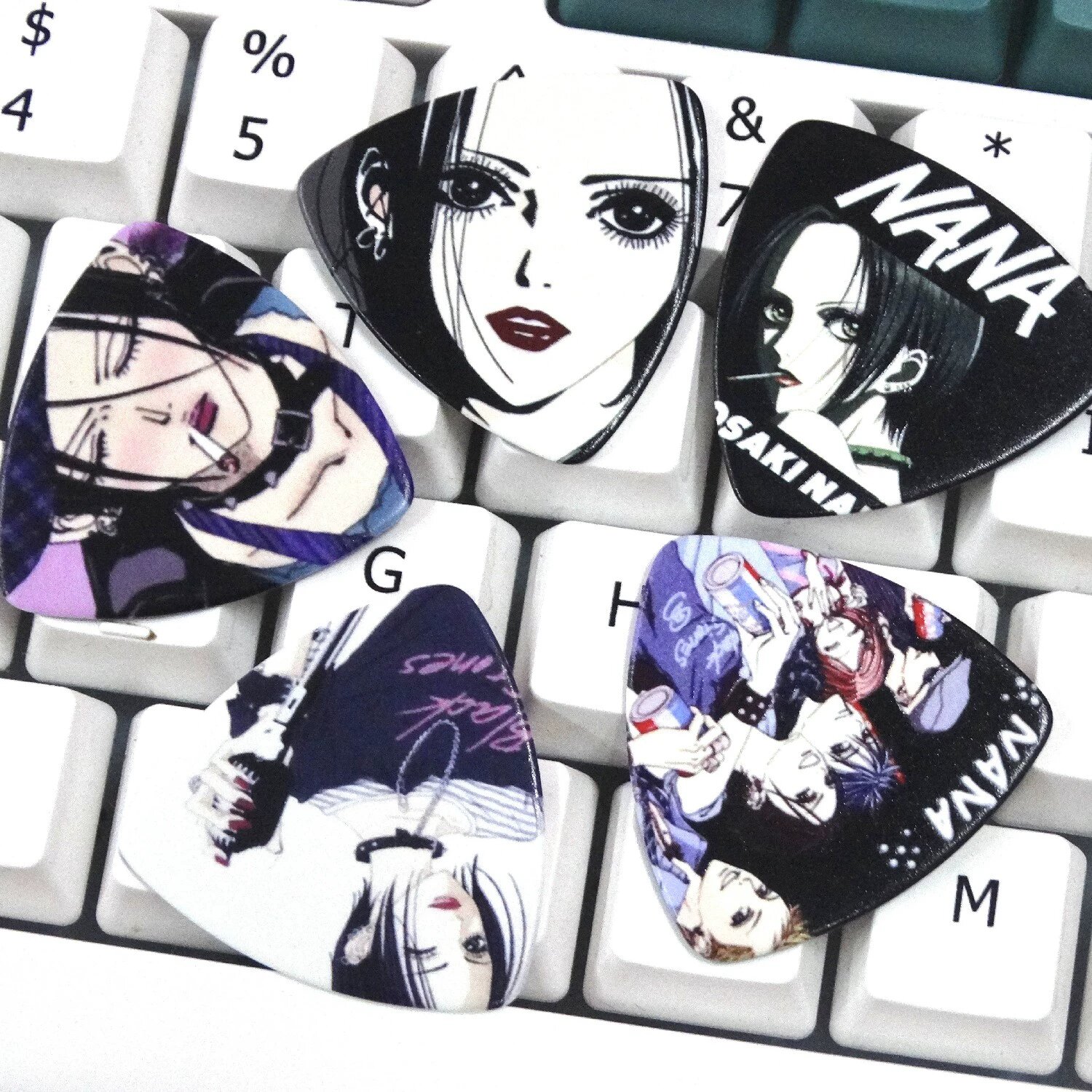 Мерч Nana: медиатор для электрогитары Nana Nana Nana BLAST, аниме-комикс, для фанатов группы (Новый продукт)