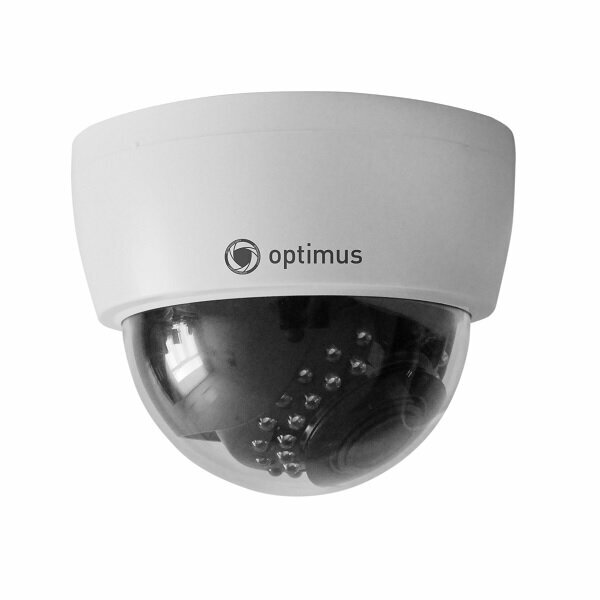 Optimus AHD-H025.0(2.8-12)_V.2 - 5 Мп купольная AHD камера Мультиформатная камера