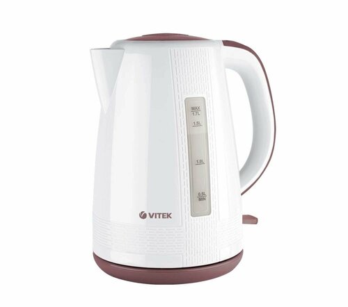 Чайник электрический VITEK VT-7055, электрочайник, мощность 2200 ВТ, объём 1,7 литр — купить в ...