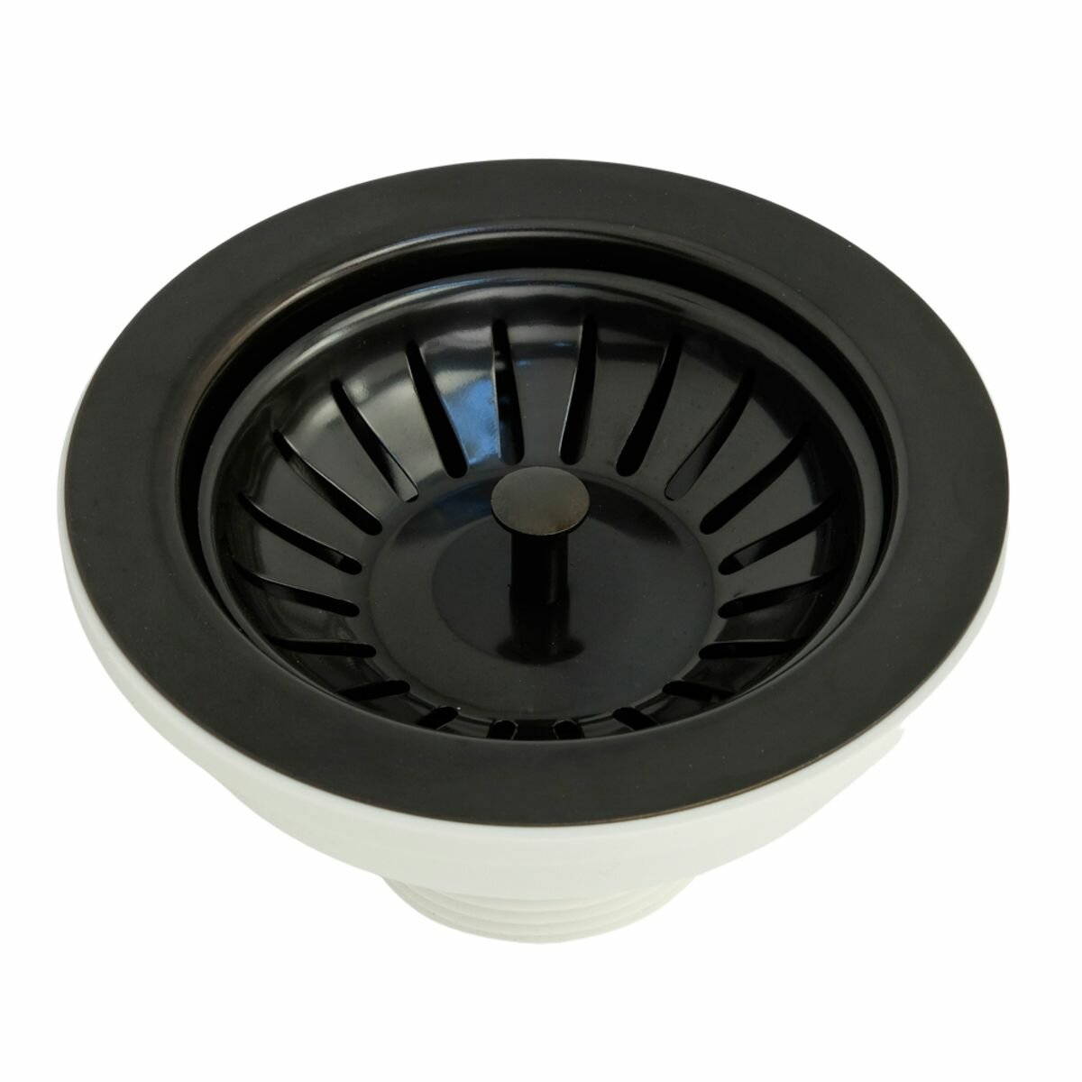 Слив для кухонной мойки d-90 тосканская бронза