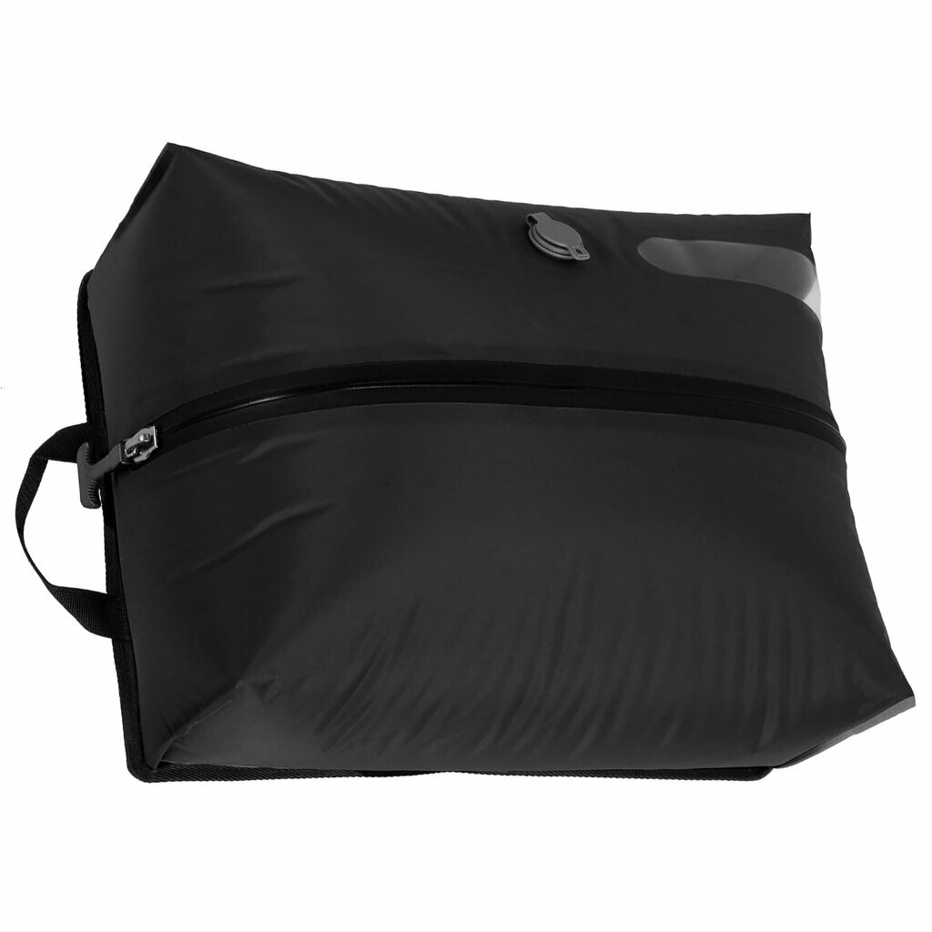 Черный Плоский Вакуумный Компрессионный Мешок С Видимым Окошком 16Л Герметичная Конструкция Для хранения в Путешествиях И экономии места