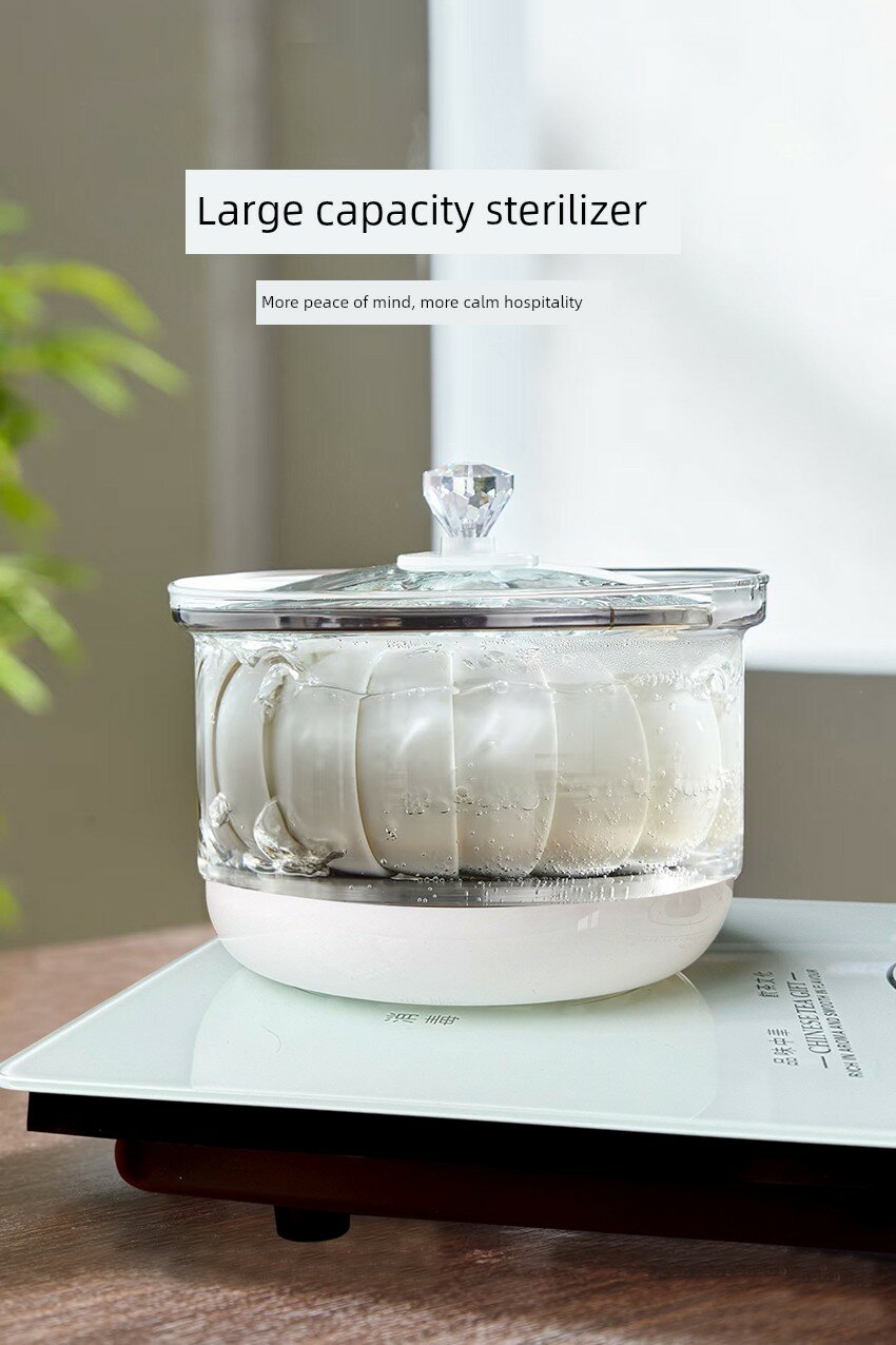 Полностью автоматический электрический чайник для домашнего использования, стеклянная чайная станция для заваривания