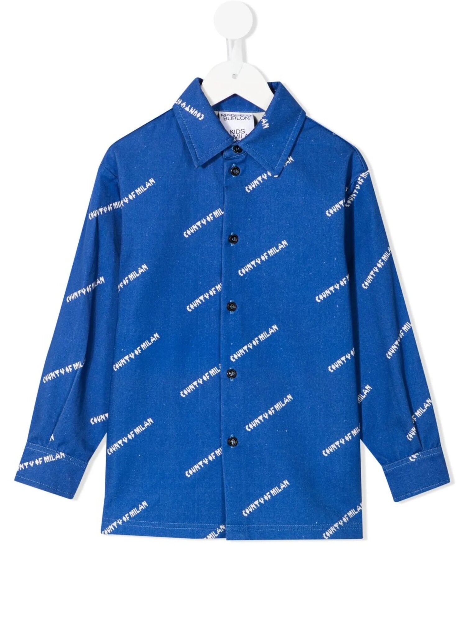 Рубашка Logo button-down shirt
