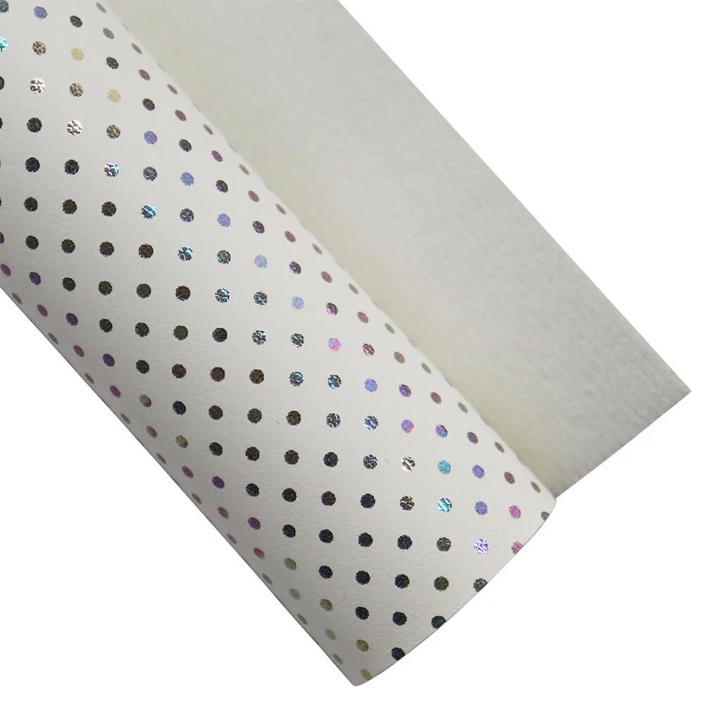 Искусственная кожа Honghuxing для рукоделия H0618 Белый, H0618-2