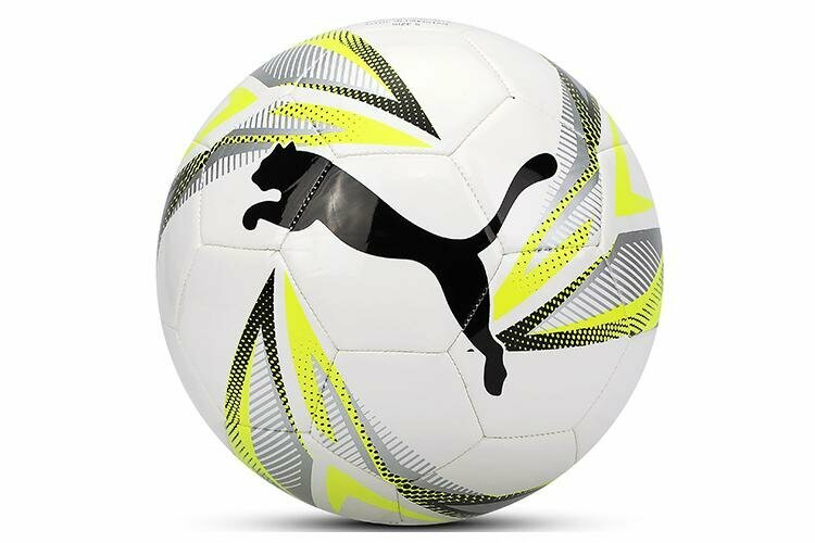 Футбольный мяч унисекс PUMA, белый, размер 5 EU, машинная прострочка