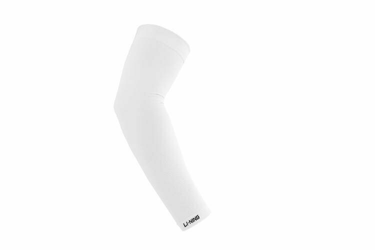 Защитный рукав для предплечья унисекс LiNing, белый, из хлопка, легкий, подходит для тренировок и активного отдыха