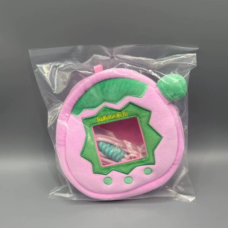 Официальные аксессуары Bandai Tamagotchi: подвеска-органайзер Doudinji для машинки-питомца, маленькая сумка Happy