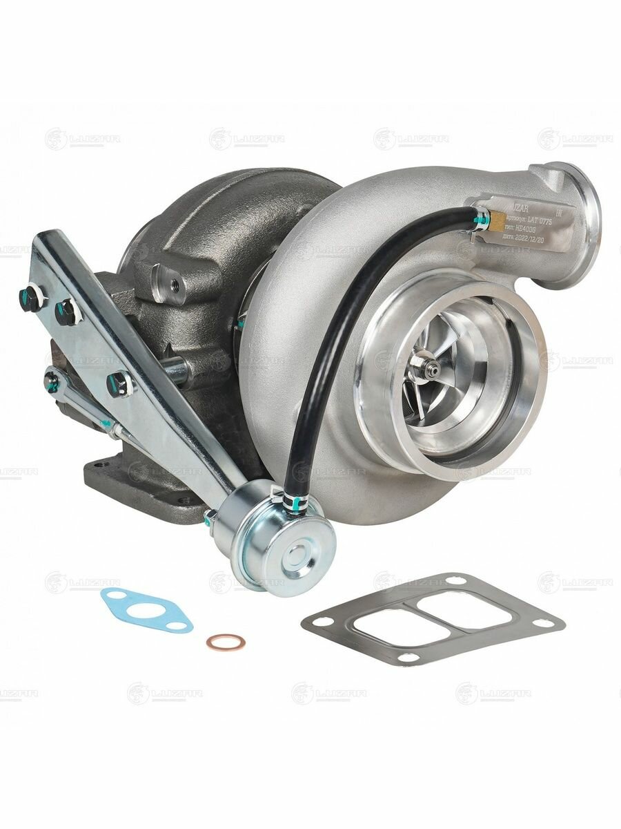 Турбокомпрессор для а/м KAMAZ 5460, 6460, 43118 / Камаз 5460, 6460, 43118, LUZAR LAT0775