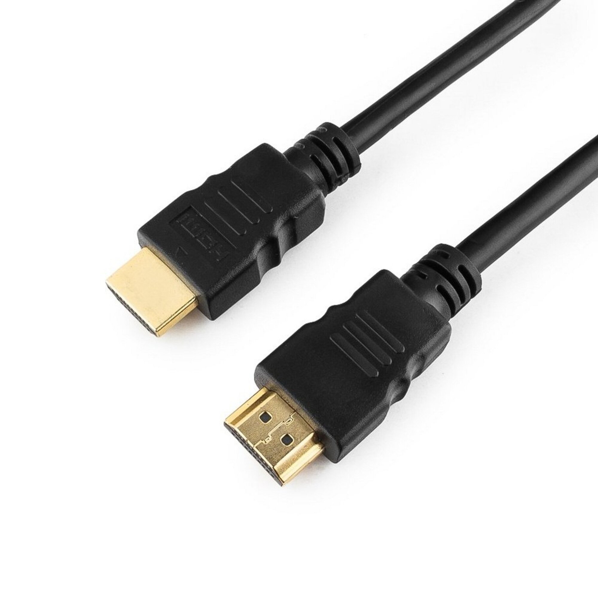 Кабель HDMI GEMBIRD/CABLEXPERT CC-HDMI4-6 черный (1.8м, v2.0, 19M/19M, позол. разъемы, экран, пакет) (CC-HDMI4-6)