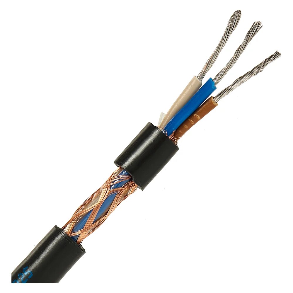 Кабель монтажный ELTROS МКЭШ 3x0,75, бухта 250м, черный МКЭШ-0307-ELTROS-MP
