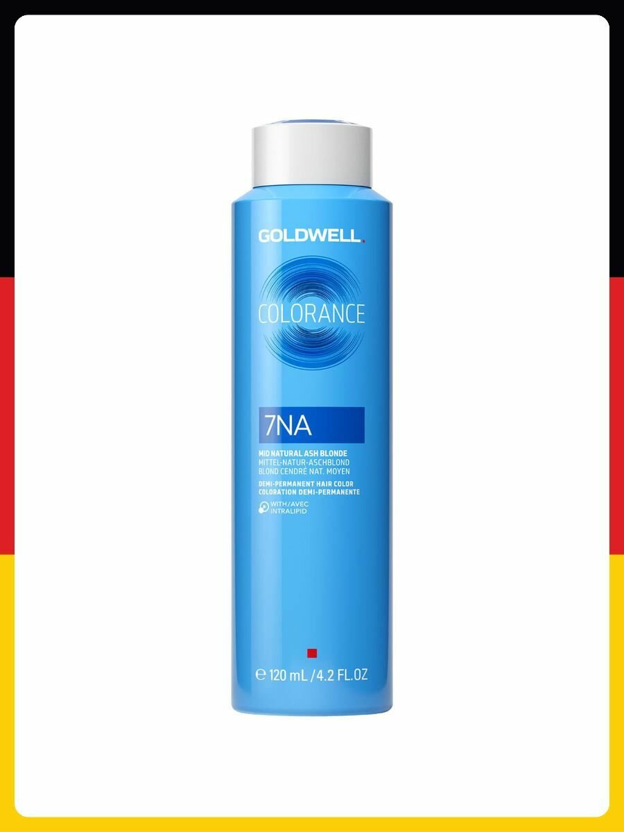 Полуперманентная краска для волос Colorance 7NA, средний натуральный пепельно-русый, 120 мл