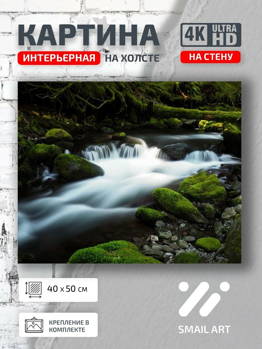Картина на холсте интерьерная 40 на 50 на стену Крик Колорадо для спальни пейзаж