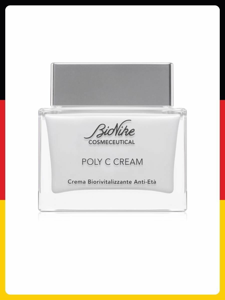 Крем для ухода за кожей BioNike Cosmeceutical POLY C CREAM renewing cream against skin aging, 50 мл