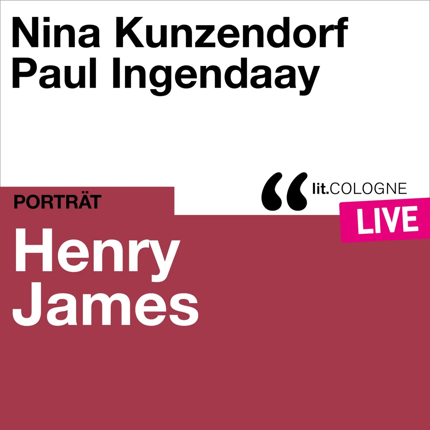 Henry James - lit.COLOGNE live (Ungekürzt) [Аудиокнига]