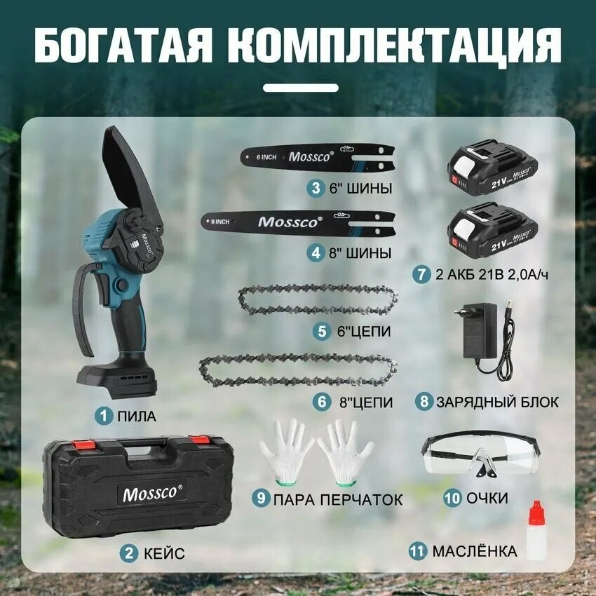 Цепная электропила — фото 1