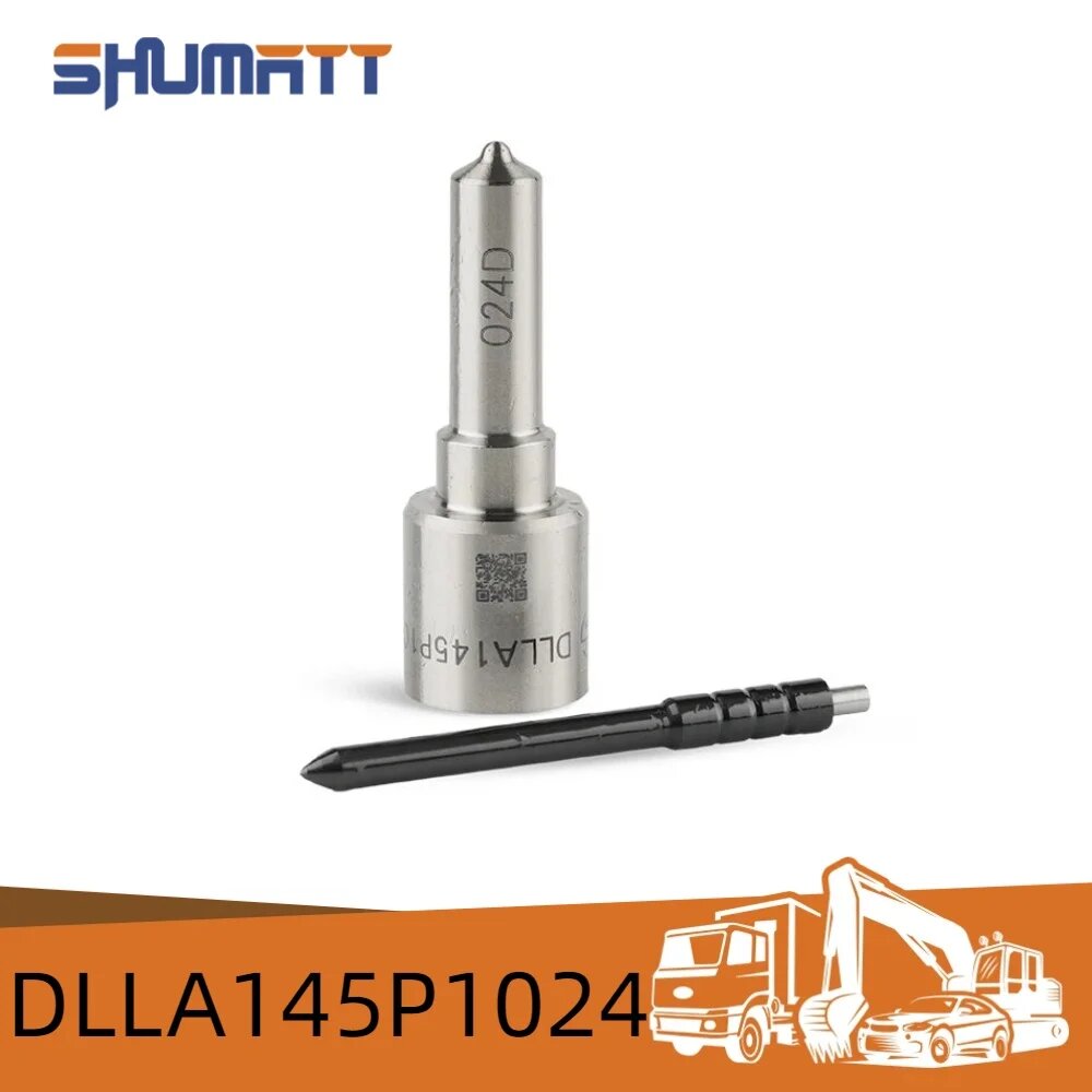 Изготовленная в Китае Новая Форсунка DLLA145P1024 Серии 4.0 Common Rail Серии G2 093400-1024 для 095000-5931/095000-5880/095000-5660