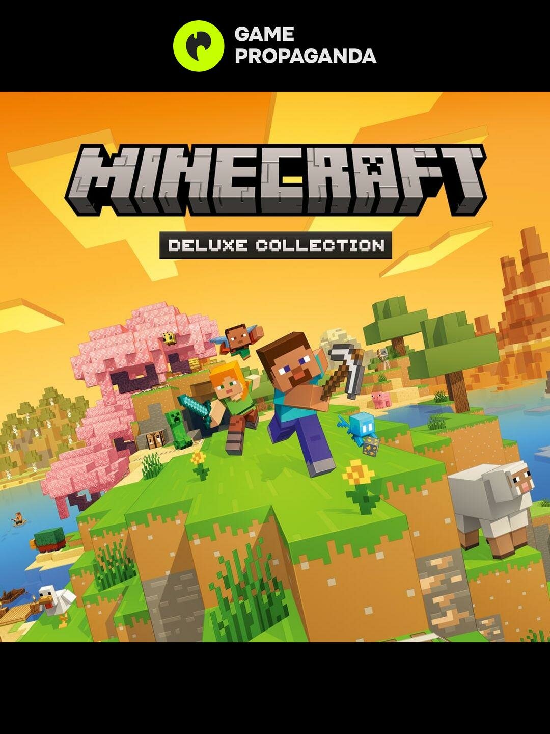 Игра Minecraft Deluxe Collection PS4, PS5 + 221 TRY на баланс PSN. Турция. Цифровая версия