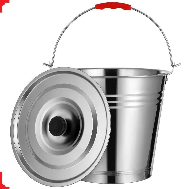 Ведро для угля для камина, ведро с крышкой, хранилище для масла, бак для печи 27X27X24 см