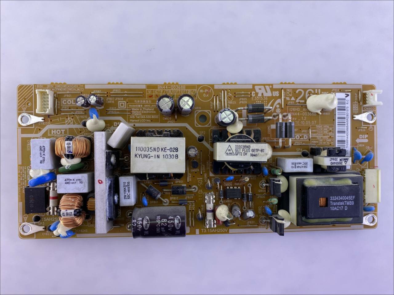 Блок питания PSU: BN44-00368B I26HD_AHS для телевизора LE26C350D