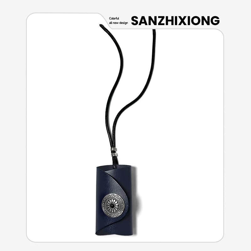 Универсальный чехол для ключей, креативный чехол для ключей в стиле ретро, простой выдвижной чехол для ключей, защитный