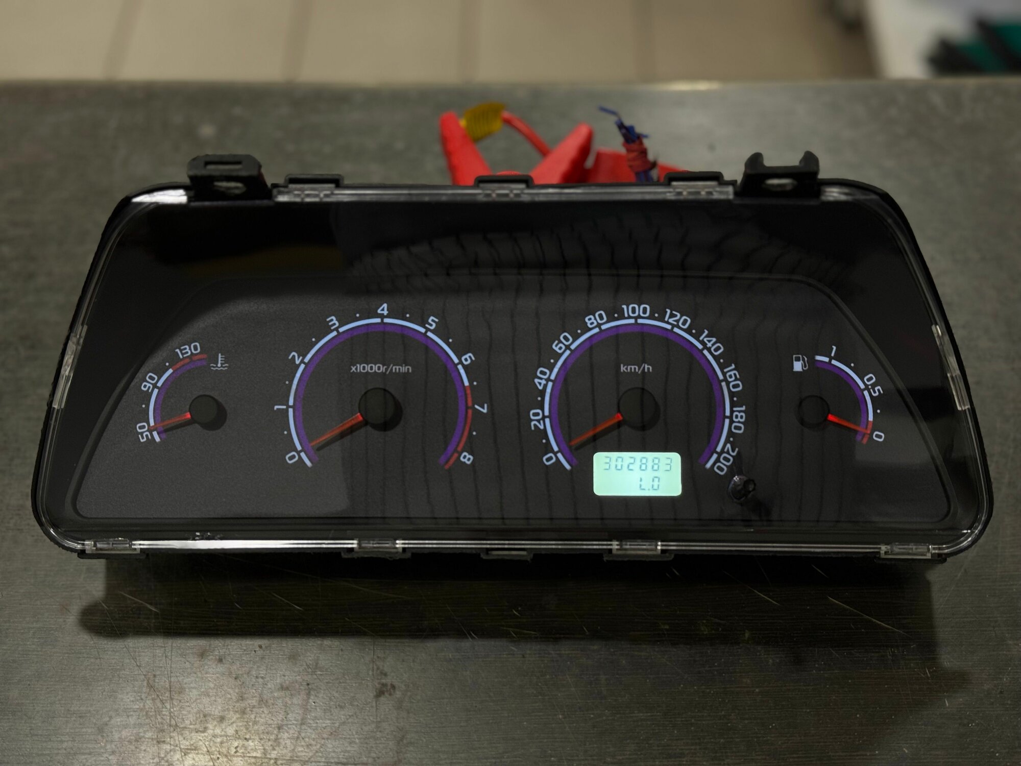 Панель приборов с пересветом Ваз 2110 2114