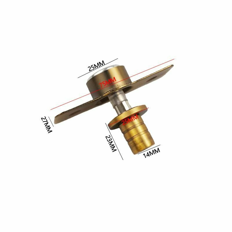 Невидимый дверной ограничитель, магнитный, ультратонкий, сильный магнитный антиударный дверной ограничитель для деревянных дверей в спальне, новый магнитный нержавеющий стальной невидимый напольный ограничитель