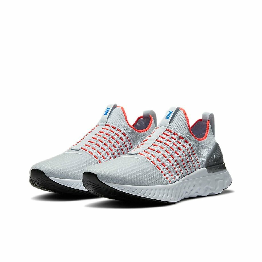 Кроссовки NIKE React Phantom Run Flyknit 2, размер EU 40 стопа (25CM), gray — фото 1
