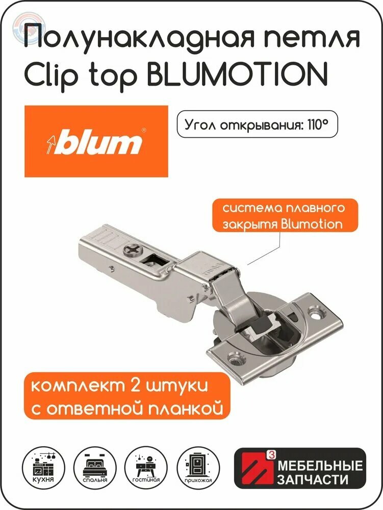 Blum Петля мебельная