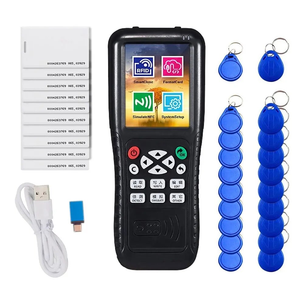 Копир, считыватель, писатель карт NFC RFID, копир NFC Smart Writer, английская версия ICopy X100 ID