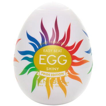 Tenga Egg Shiny Pride Edition Мастурбатор с рельефом в виде солнца с лучами