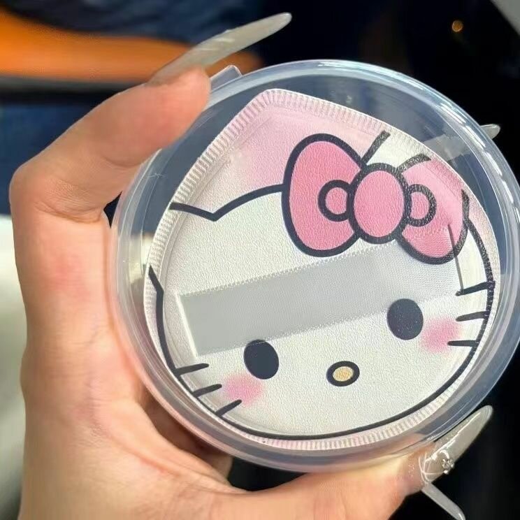 Симпатичная губка для макияжа Hello Kitty Hello Kitty на воздушной подушке Влажная и сухая