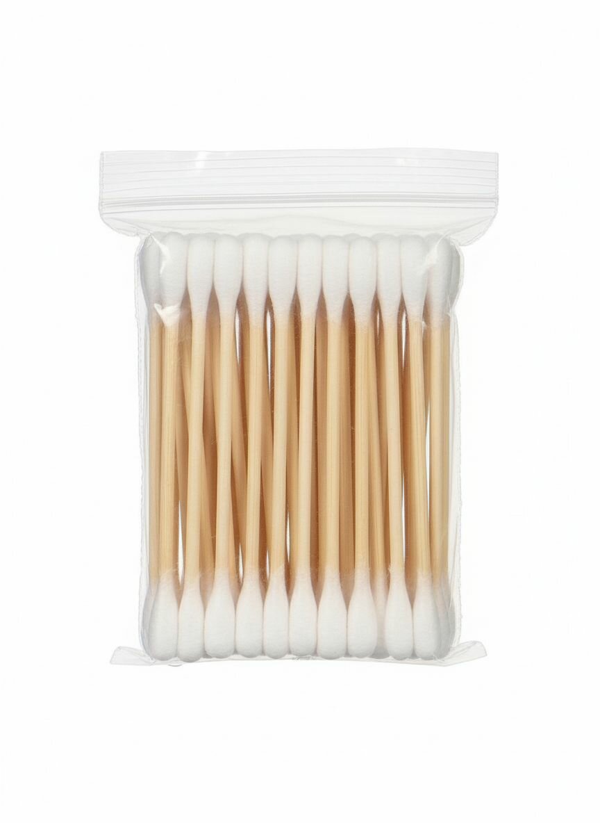 Ватные палочки из бамбука 48 шт