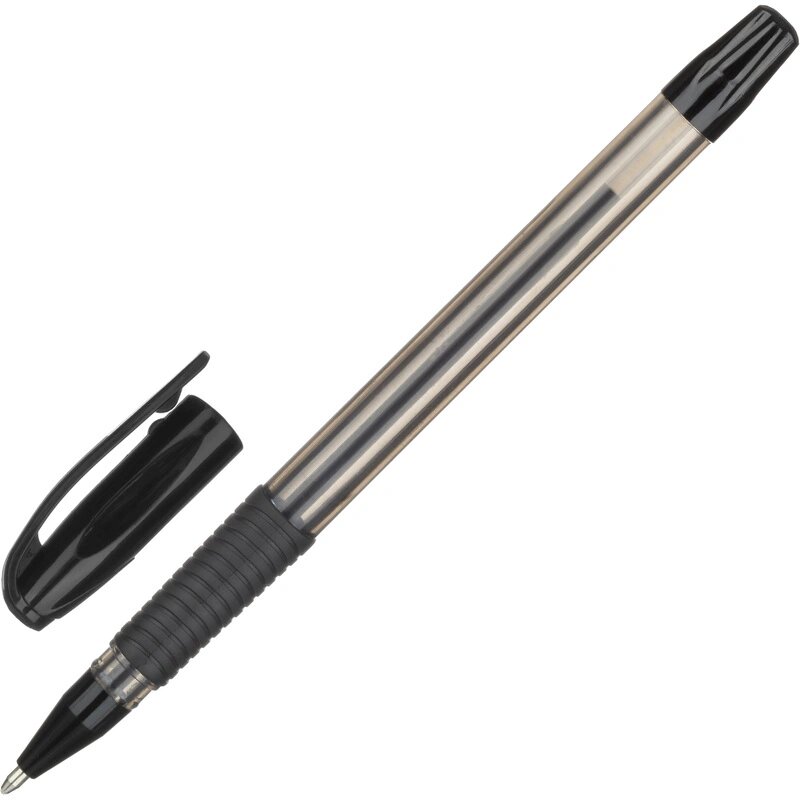 Ручка шариковая неавтомат. PENSAN SIGN-UP черн,1,0, масл, манж,2410/12