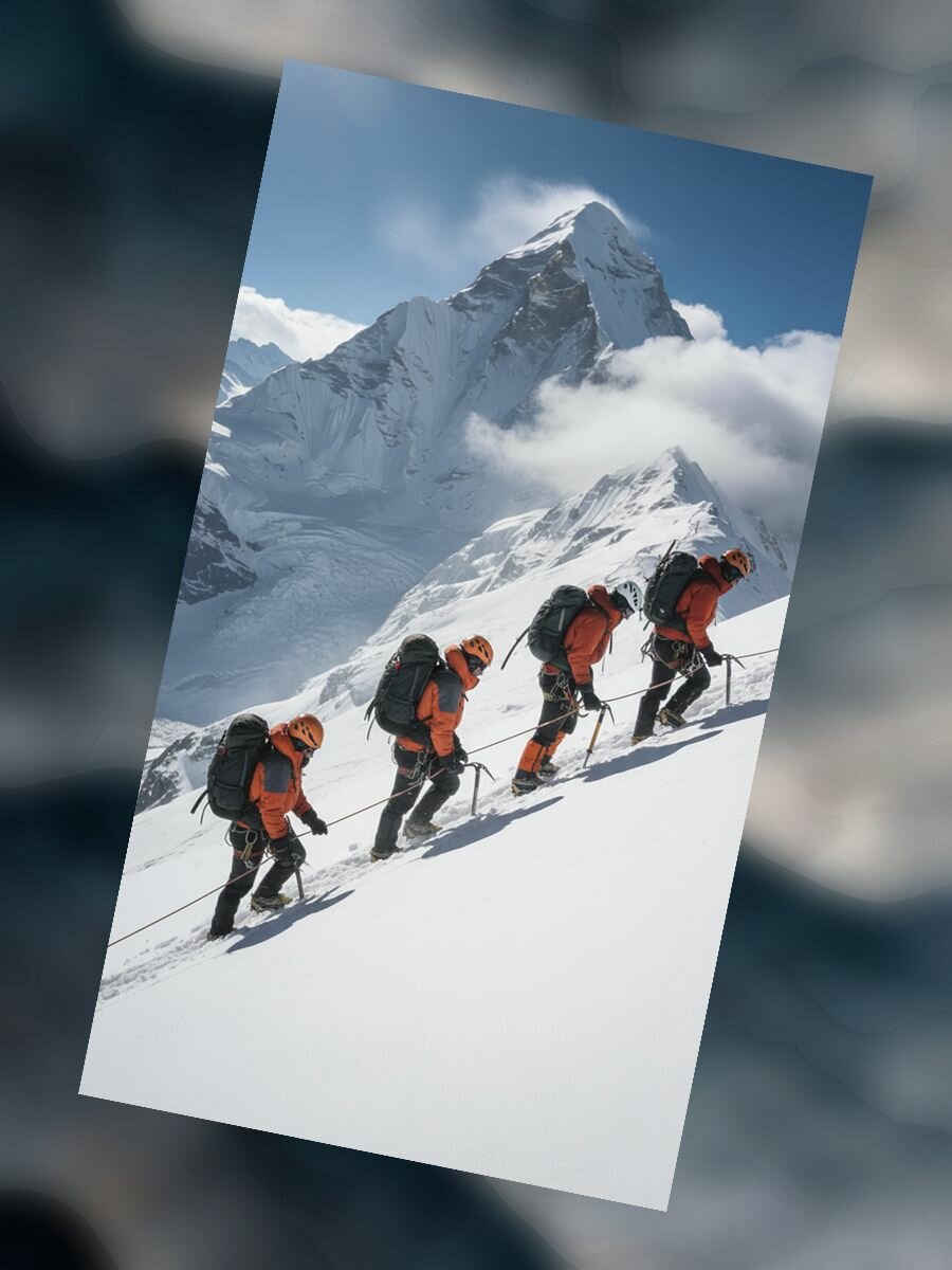 Постер "Эверест", 29.7х42см, А3, глянцевый