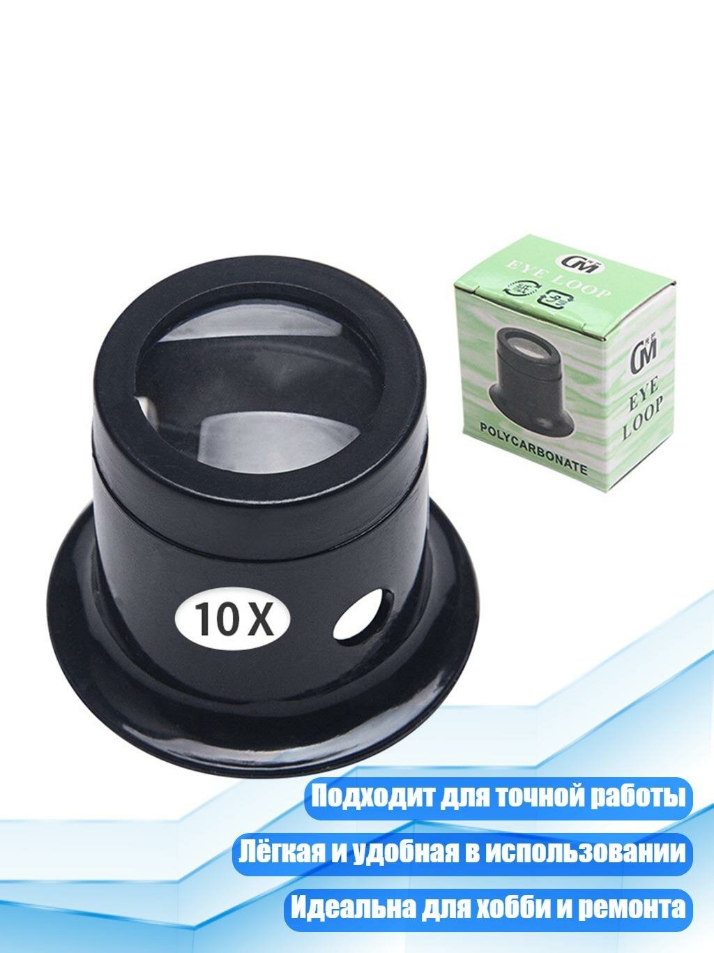 Лупа для глаз, 10X