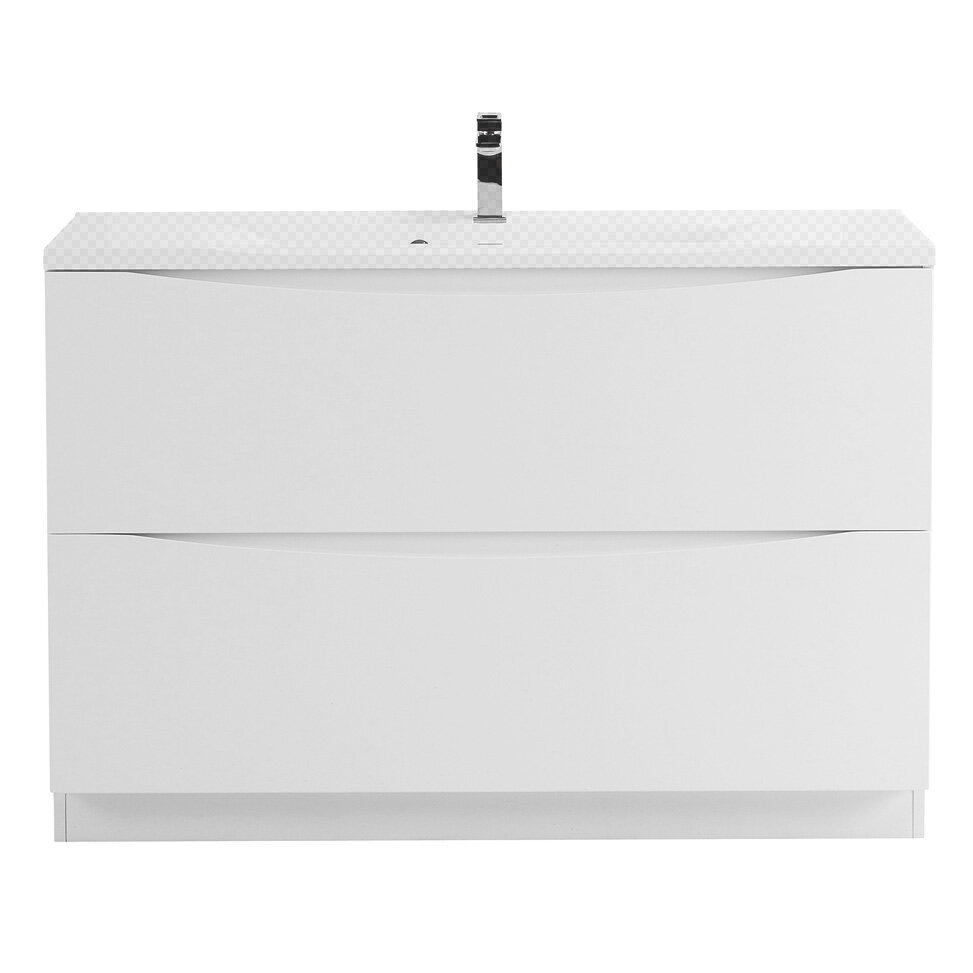 Тумба под раковину BelBagno Marino 1000-2C-PIA-BL-P Bianco Lucido