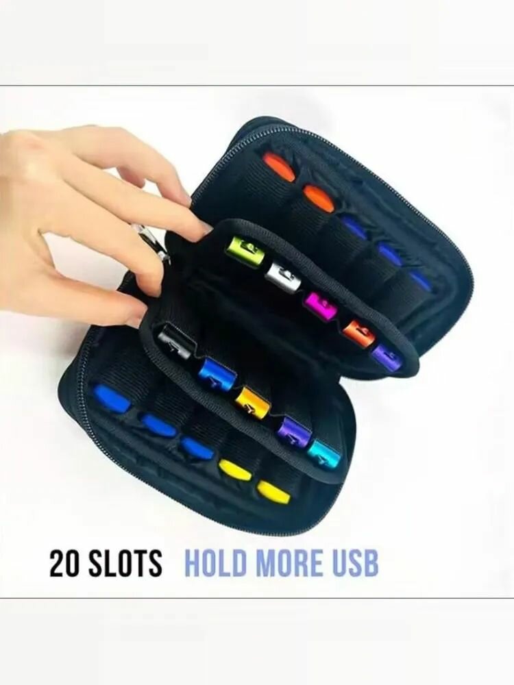 Чехол органайзер для флэшек20-HDJ-CJ1004