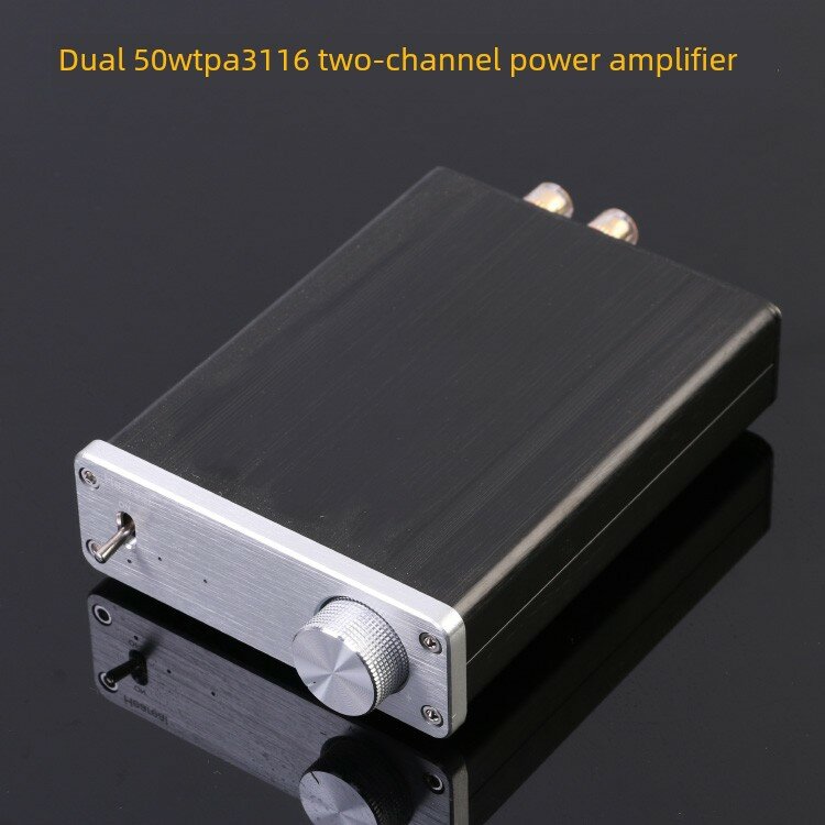 Стерео HIFI класса D 2,0, настольный цифровой усилитель мощности TPA3116 50WX2, 100 Вт, Bluetooth Усилитель мощности 2