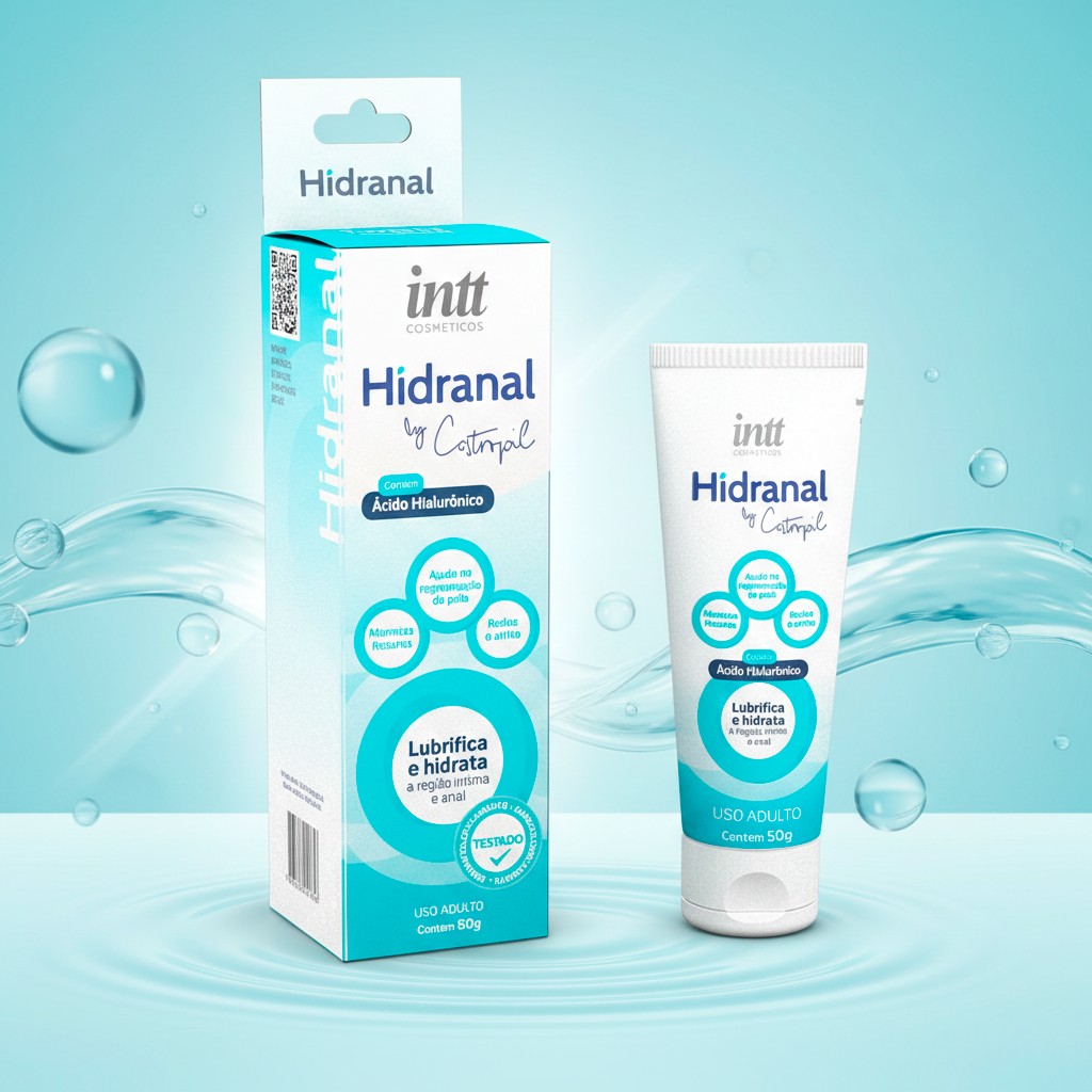 Гель INTT HIDRANAL, увлажняющий, с гиалуроновой кислотой, для интимной зоны, 50г