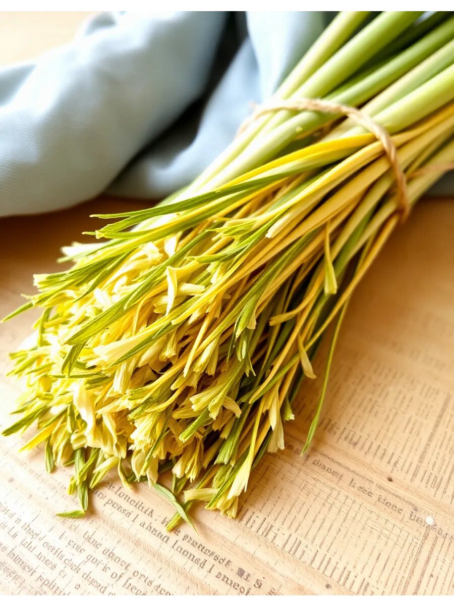 Лемонграсс сушеный резаный (Lemongrass Dried Cut) 1000г