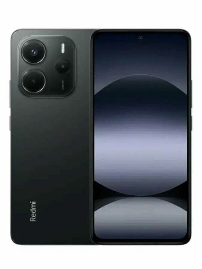 Смартфон Xiaomi Redmi Note 14, 6/128Gb, цвет Midnight Black, (черный)