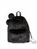 Сумка EASTPAK Faux-fur Mickey Mouse backpack, черный/черный