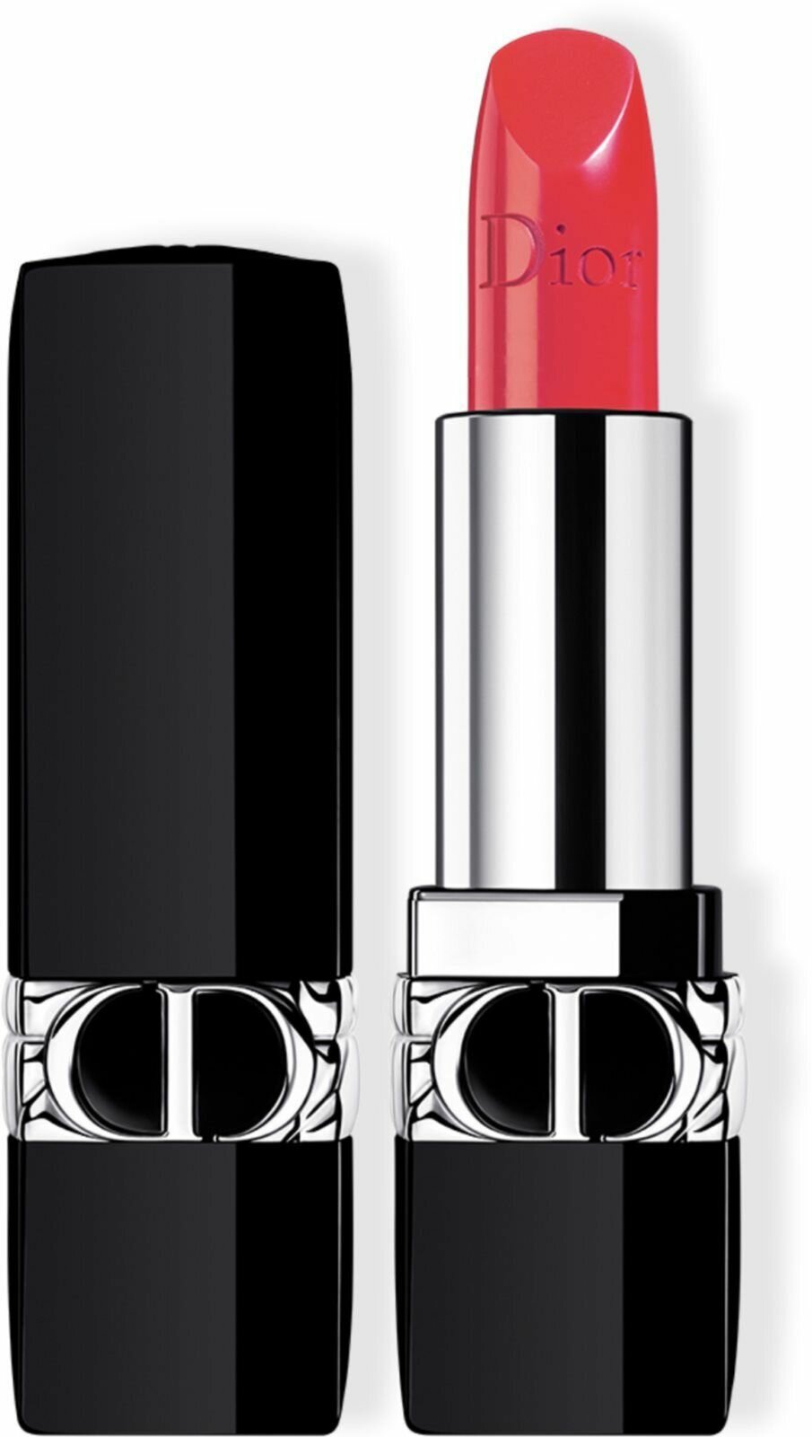 Губная помада прочный флакон многоразового использования DIOR Rouge Dior оттенок 028 Actrice Satin 3,5 g