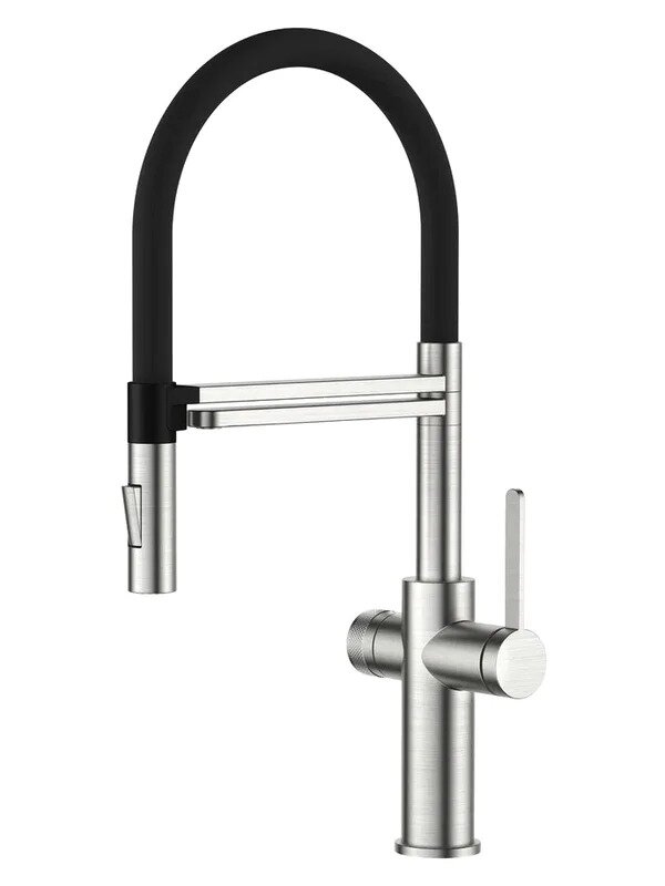 Смеситель для кухни Agger Elegant A3252522 с гибким изливом, сатин матовый
